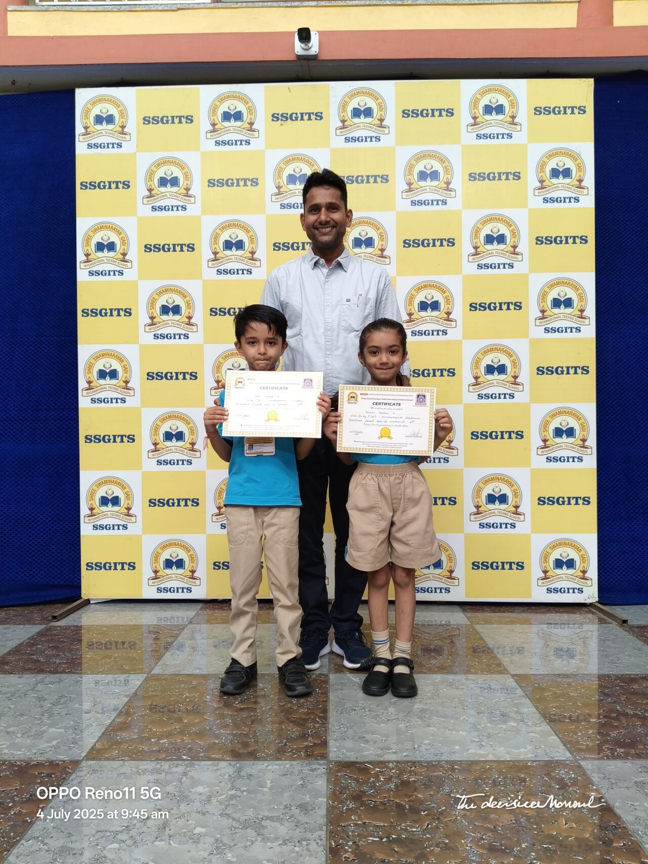 Awards Ceremony in our Pre-Primary Section 2025-26 | Shree Swaminarayan ...