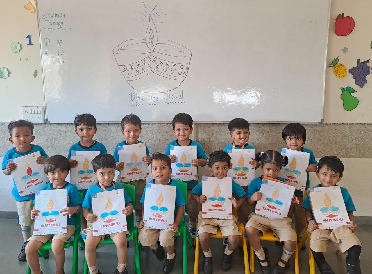 Diya coloring activity 2024 | Shree Swaminarayan Gadi International ...