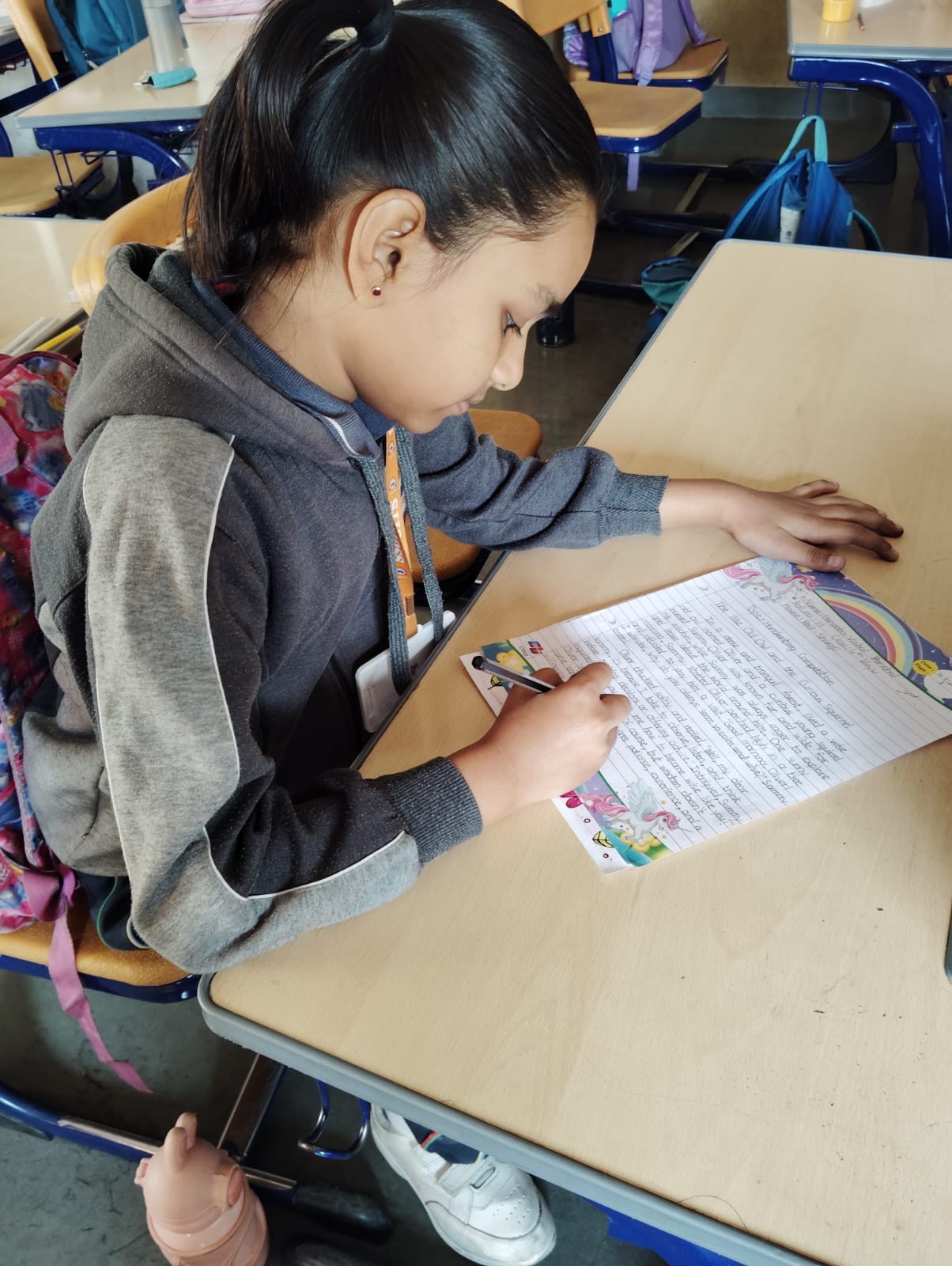 Handwriting Competition | Shree Swaminarayan Gadi International Techno ...