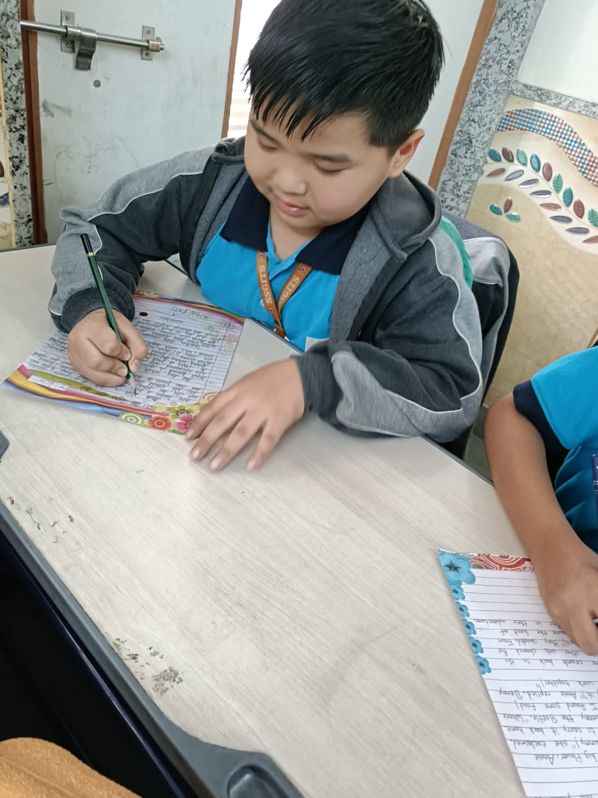 Handwriting Competition | Shree Swaminarayan Gadi International Techno ...