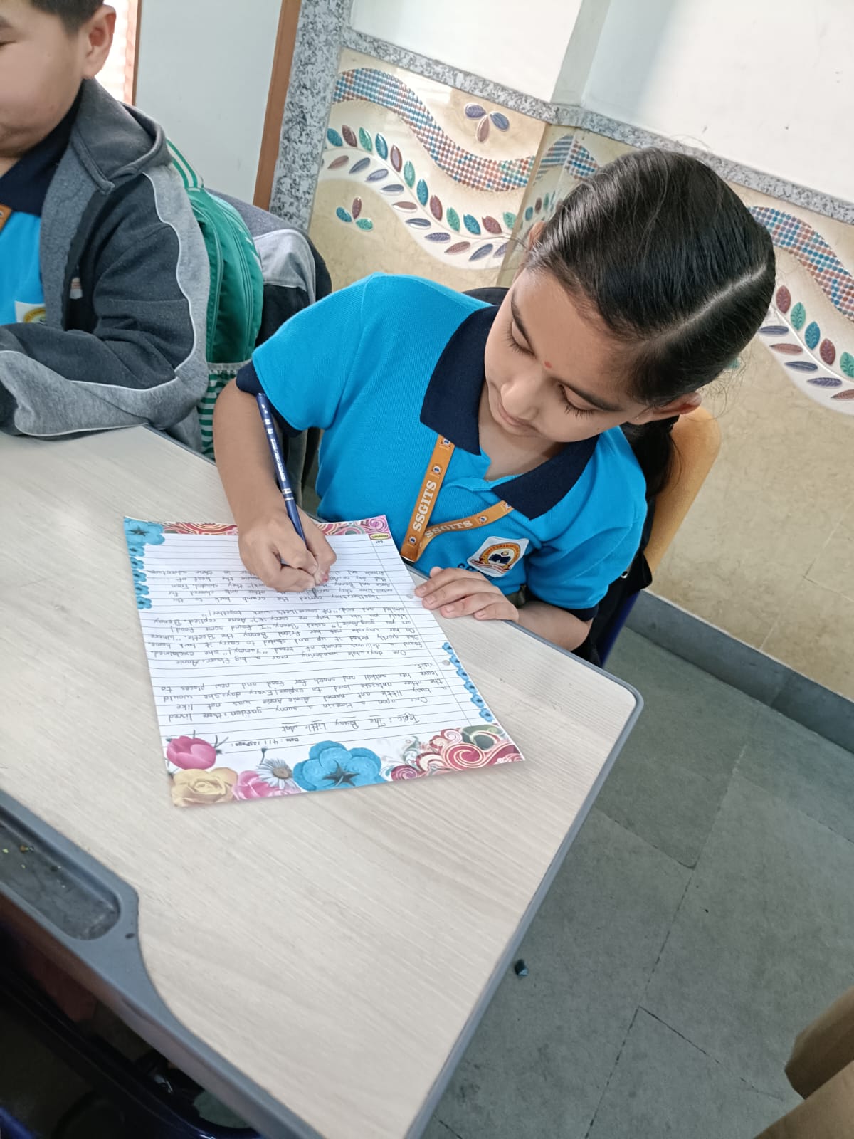 Handwriting Competition | Shree Swaminarayan Gadi International Techno ...