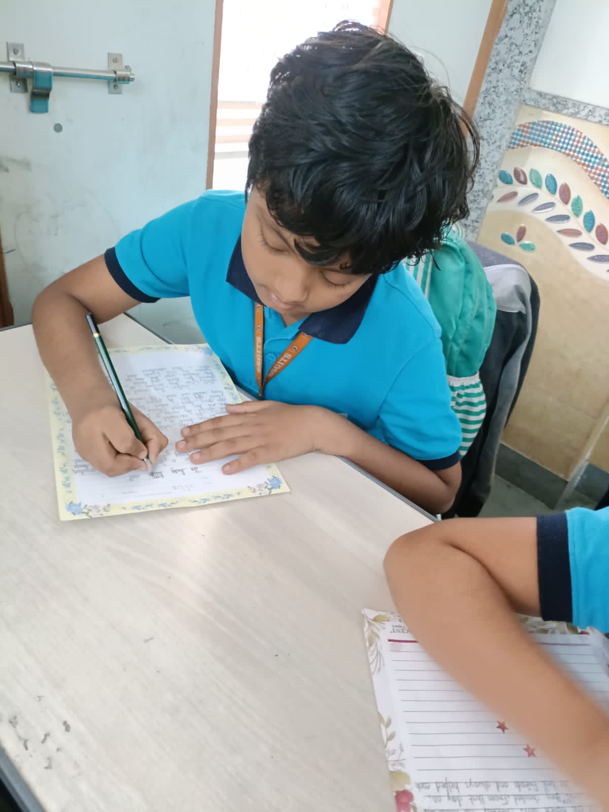 Handwriting Competition | Shree Swaminarayan Gadi International Techno ...