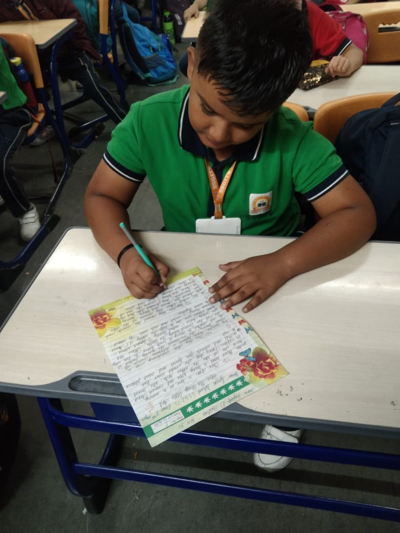 Handwriting Competition | Shree Swaminarayan Gadi International Techno ...