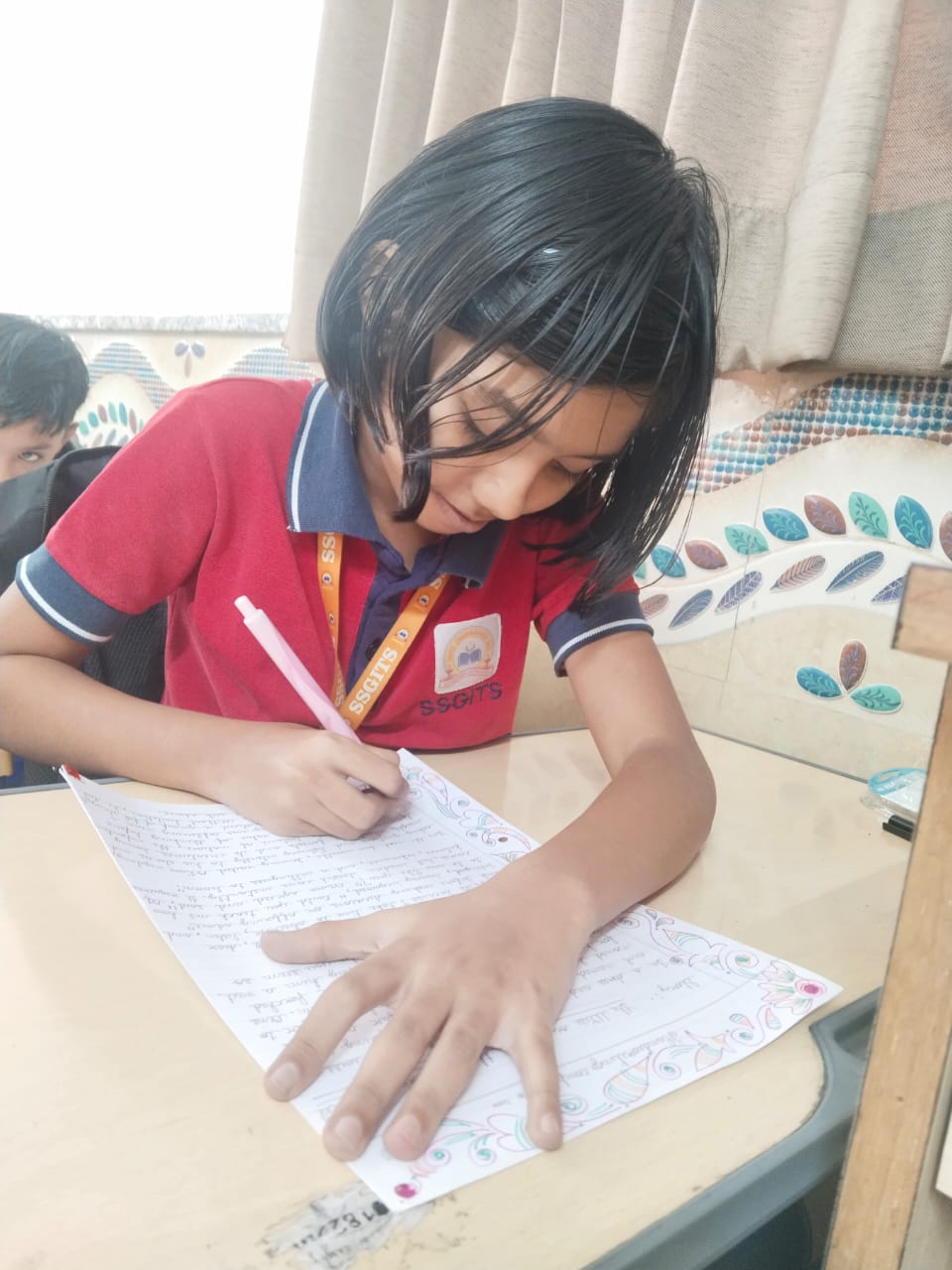 Handwriting Competition | Shree Swaminarayan Gadi International Techno ...