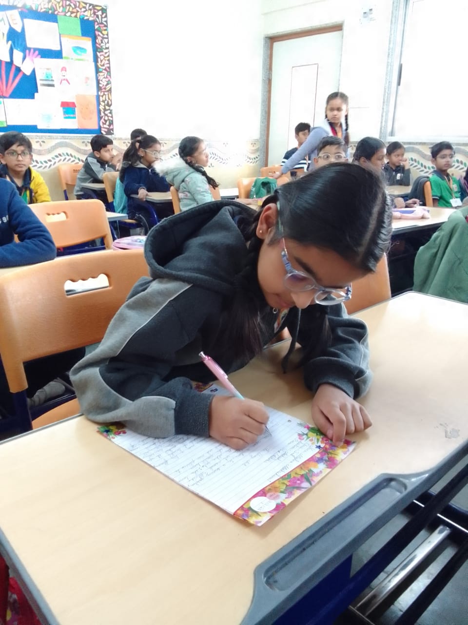 Handwriting Competition | Shree Swaminarayan Gadi International Techno ...