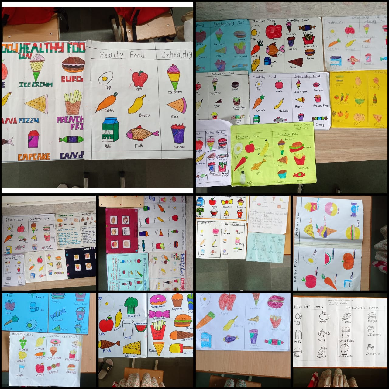 Healthy vs. Unhealthy Food Activity 2024 | Shree Swaminarayan Gadi ...