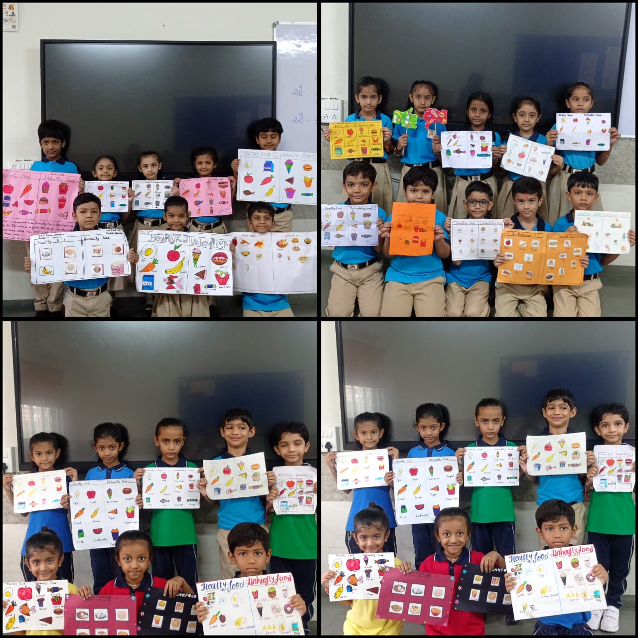 Healthy vs. Unhealthy Food Activity 2024 | Shree Swaminarayan Gadi ...