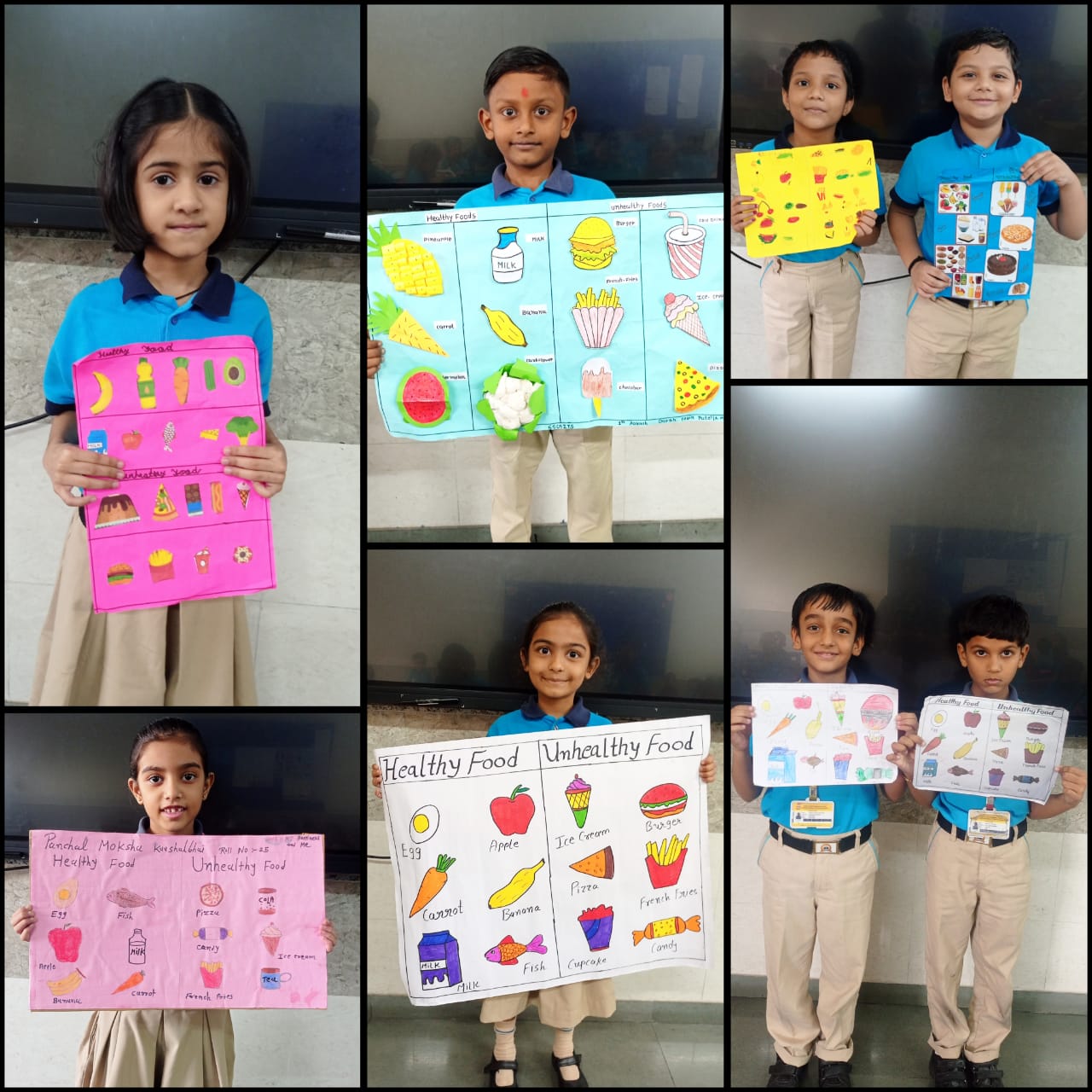 Healthy vs. Unhealthy Food Activity 2024 | Shree Swaminarayan Gadi ...