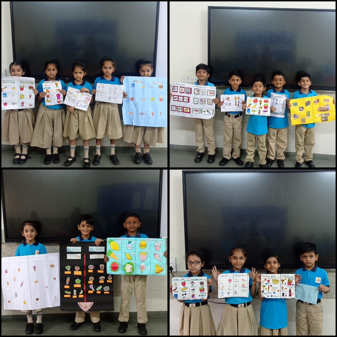 Healthy vs. Unhealthy Food Activity 2024 | Shree Swaminarayan Gadi ...