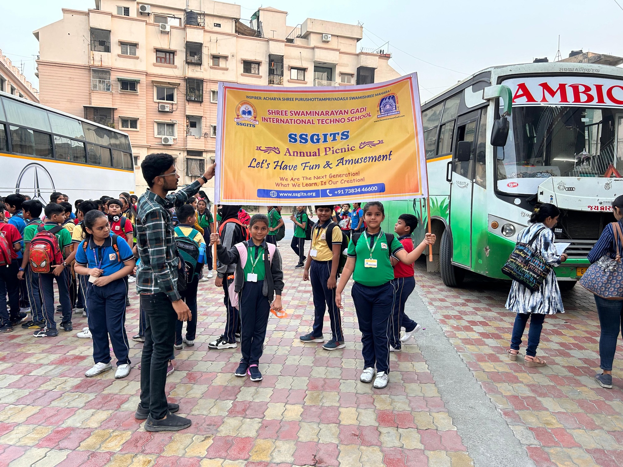 Picnic 2023 | Shree Swaminarayan Gadi International Techno School